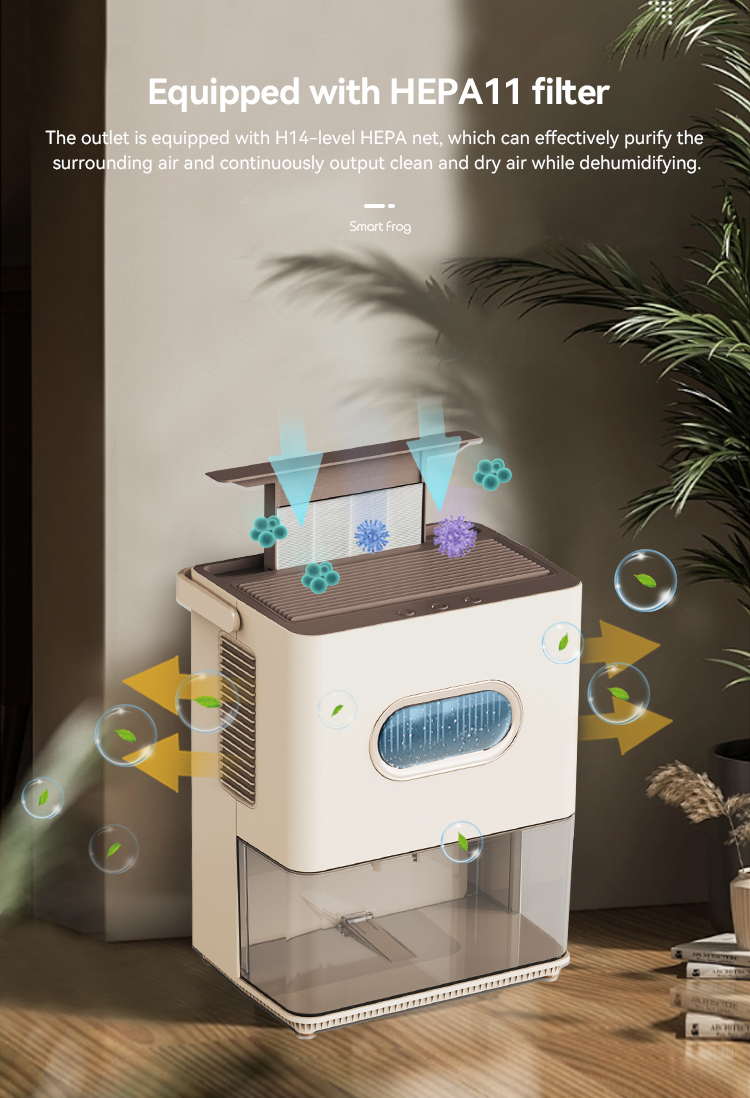 home air purifier semiconductor dehumidifier with hepa filter - Buy ...